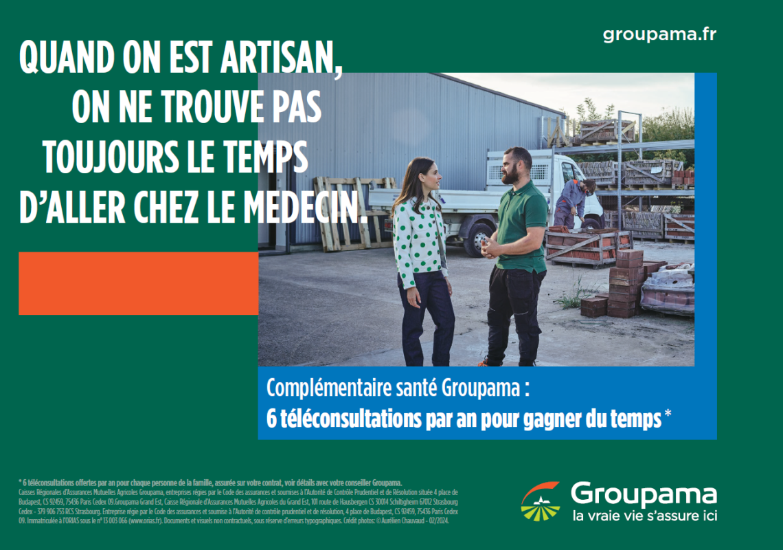 Notre Partenaire GROUPAMA : Complémentaire santé ・ CAPEB